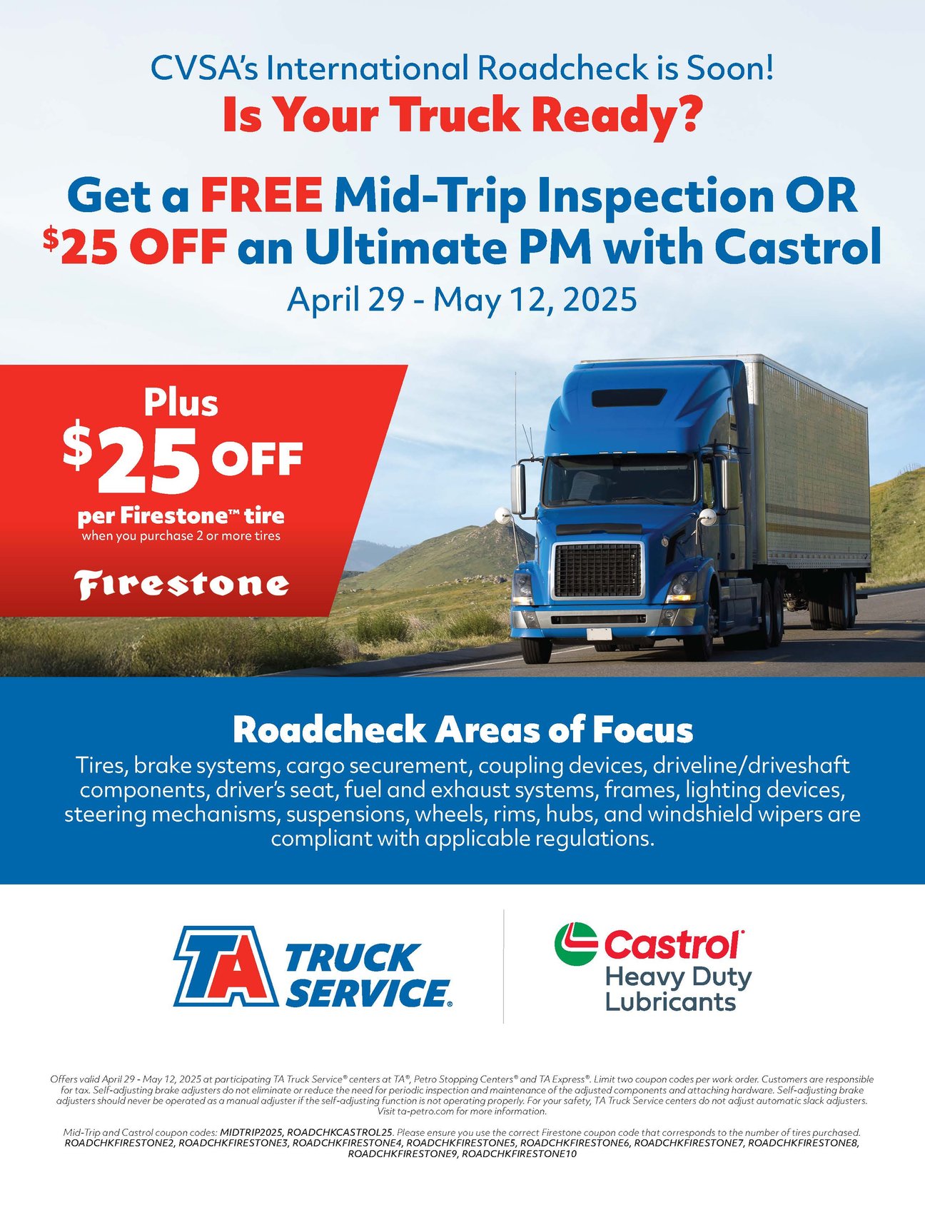 Get Ready for CVSA International Roadcheck 2025!